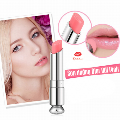 Son Dưỡng Dior 001 - Dior Addict Lip Glow 001 Pink Hồng Trong Veo