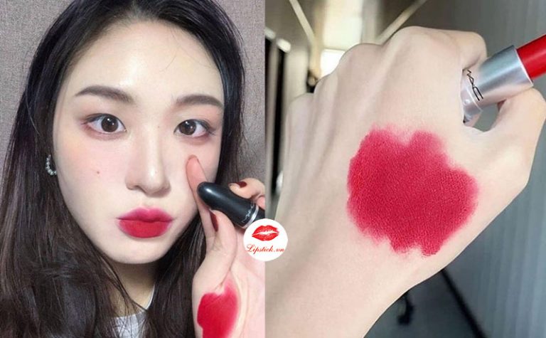 Son MAC Ruby Woo 707 Màu Đỏ Cổ Điển - Đẹp Nhất Dòng Retro Matte