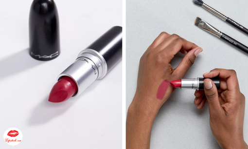 Son MAC All Fired Up 701 Màu Đỏ Hồng - Đẹp Nhất Dòng Retro Matte