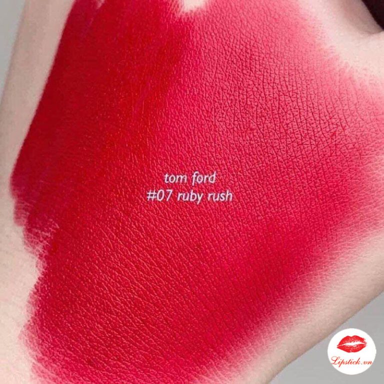 Son Tom Ford 07 - Son Tom Ford Ruby Rush Đỏ Ruby Hot | Lipstick.vn