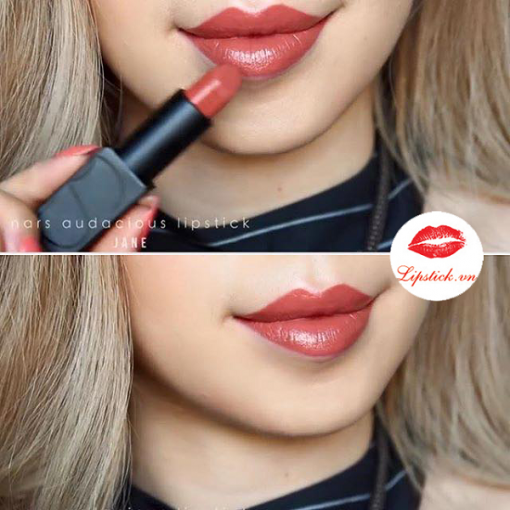 Review Son NARS Audacious Jane Màu Cam Đất | Lipstick.vn