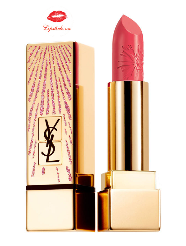 Son YSL 52 Màu Rouge Rose – Dazzling Lights Edition | Lipstick.vn