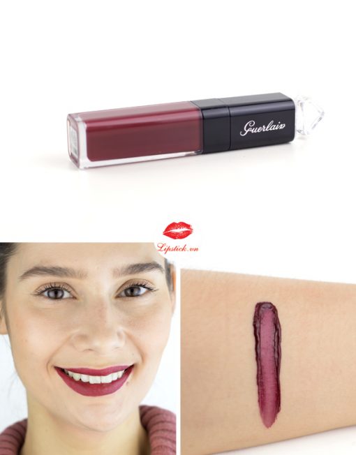 [Review] Son Guerlain L122 Dark Sided Đỏ Rượu Vang Quyến Rũ