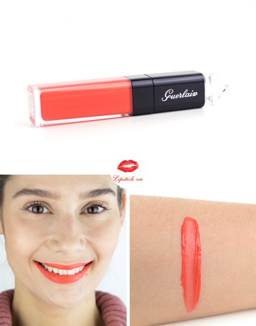 Son Guerlain La Petite Robe Noire Lip Colour Ink L141 Get Crazy