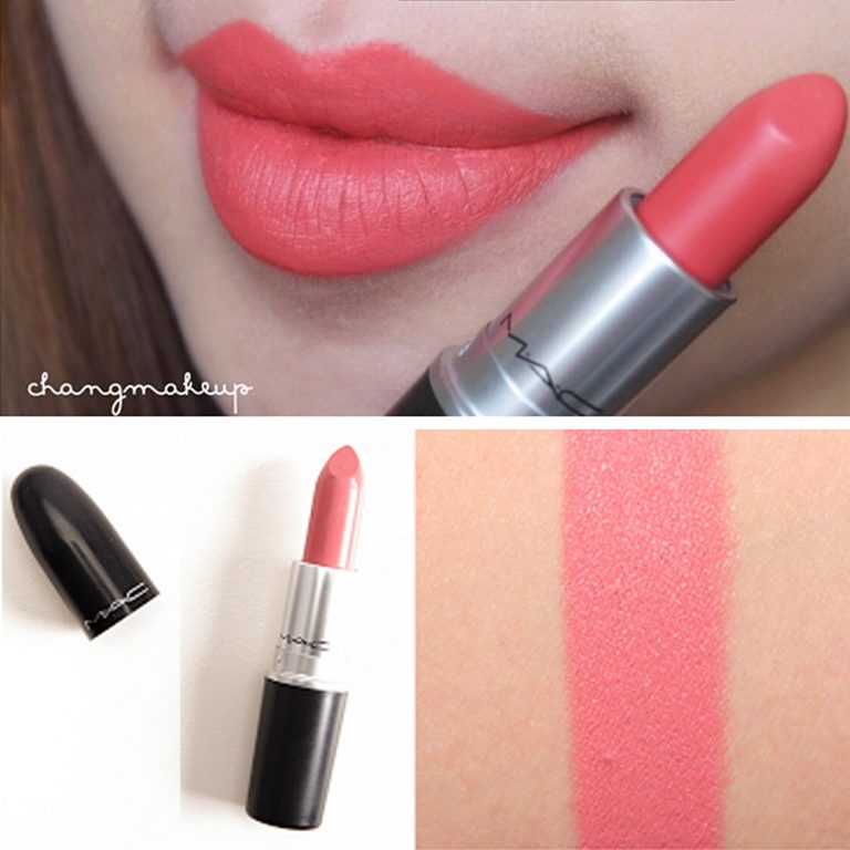 Son MAC 308 -Son MAC Mandarin O Hồng Cam Powder Kiss| Lipstick.vn