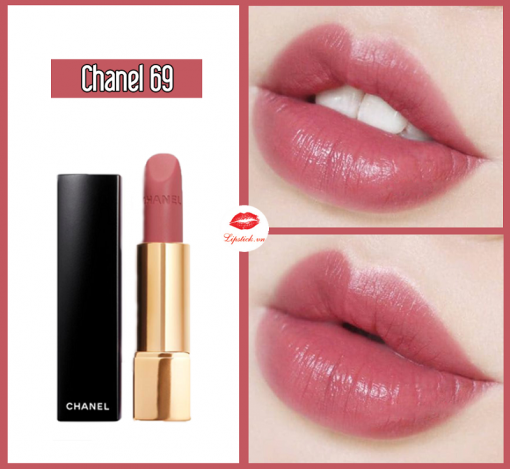 Son Chanel 69 Abstrait Màu Hồng Đất Đẹp Nhất, Hot Nhất Hiện Nay