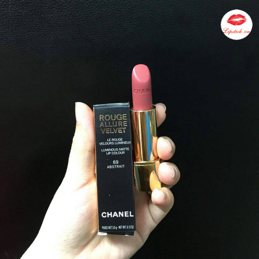 Son Chanel 69 Abstrait Màu Hồng Đất Đẹp Nhất, Hot Nhất Hiện Nay
