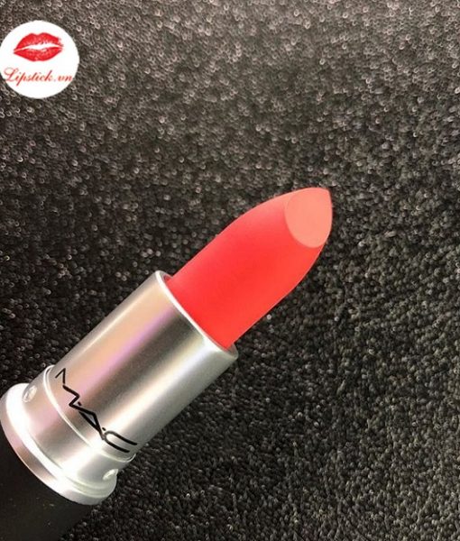 Son MAC 308 -Son MAC Mandarin O Hồng Cam Powder Kiss| Lipstick.vn