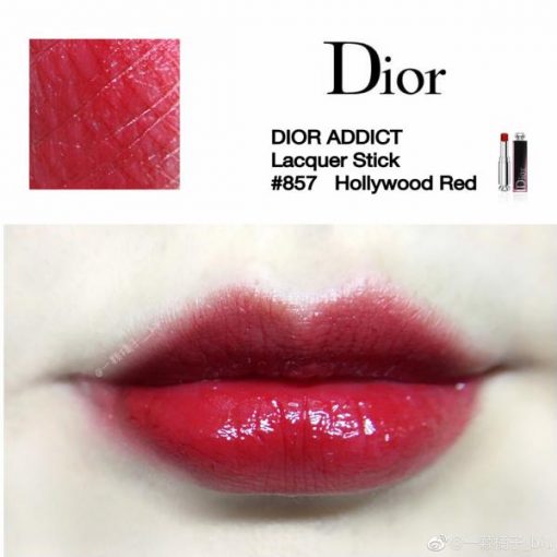 Son Dưỡng Dior 857 Hollywood Red – Dior Addict Lacquer Stick