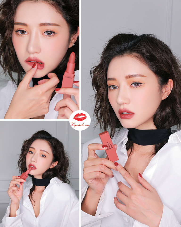 Son 3CE 221 Mellow Flower - Hồng Đất Đẹp Nhất Mood Recipe