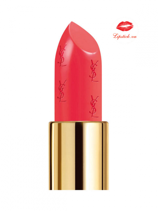 [Review] Son YSL 52 Rouge Rose Hồng Cam - Gold Attraction Edition