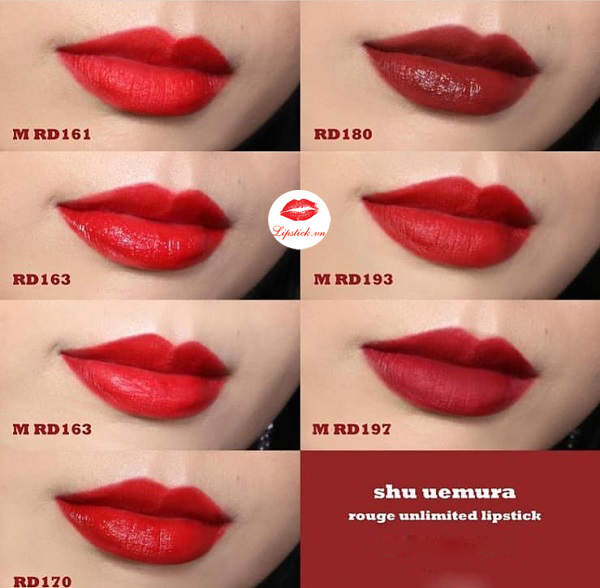 Son Shu Uemura RD 180 | Lipstick.vn