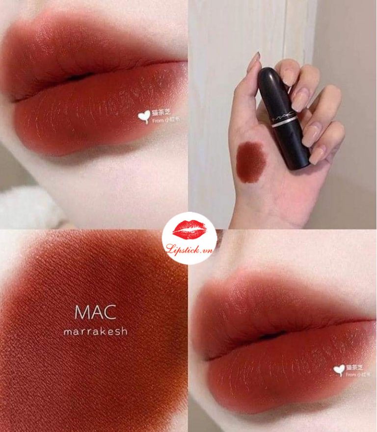 Son MAC Marrakesh 646 Màu Đỏ Gạch - Đẹp Nhất Dòng Matte