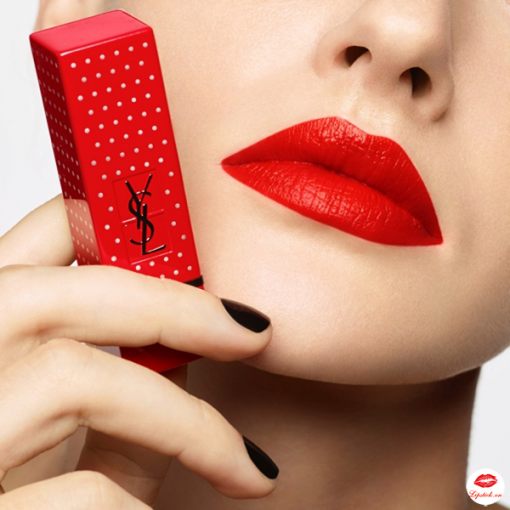 Son YSL 13 Le Orange Vỏ Đỏ Màu Đỏ Cam Bán Chạy Nhất