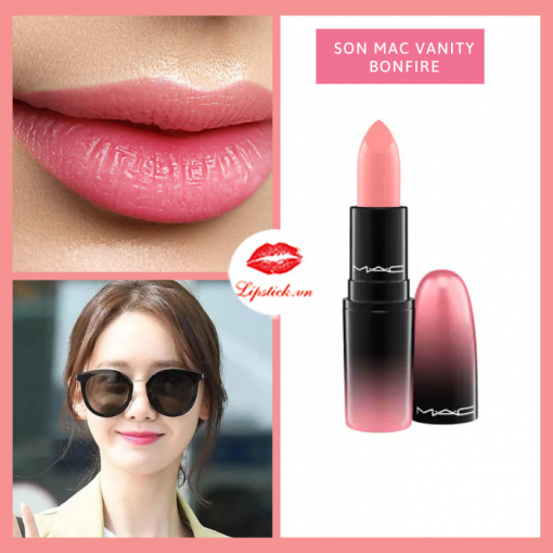 Son Mac 417 Vanity Bonfire – Hồng Tươi Nữ Tính Nhất Dòng Love Me