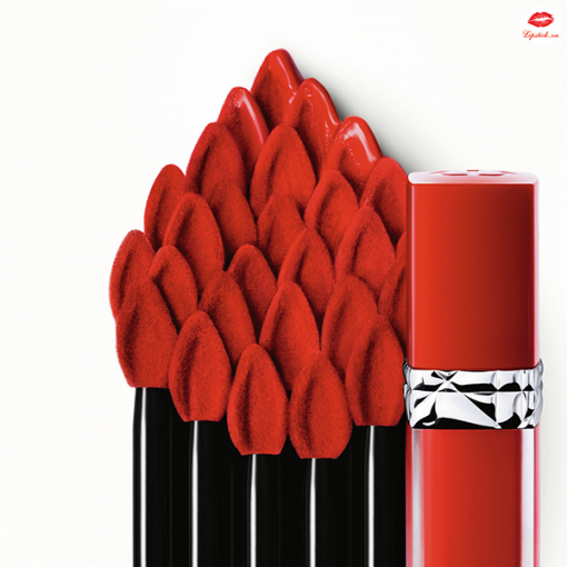 Son Kem Dior 855 Sensual - Ultra Care Liquid Đỏ Tươi 2019-2020