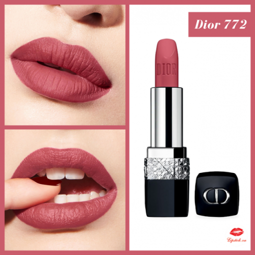 Son Dior Màu 772 Classic Matte Hồng Đất New - Limited Edition