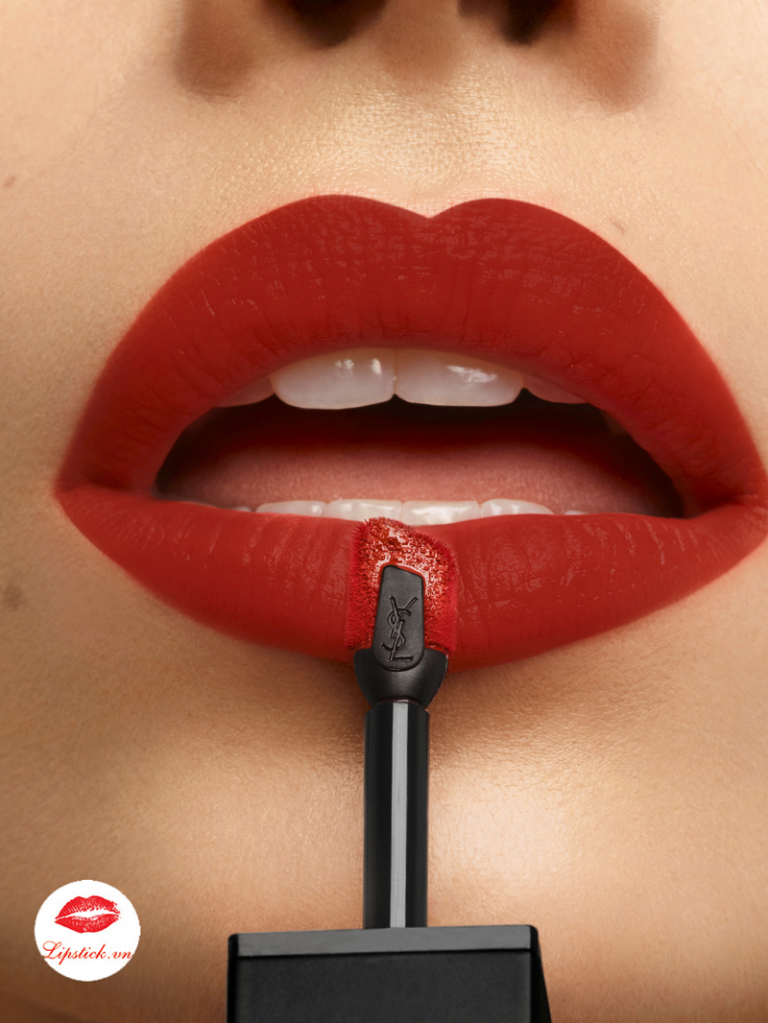 Son Kem YSL 211 Chili Incitement Đỏ Đất – Hot Nhất Velvet Cream