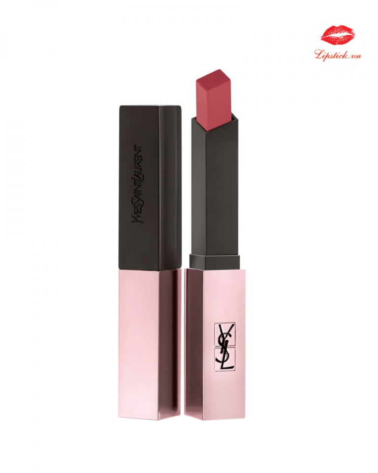 Review Son YSL Slim 203 – Hồng Đất Kiêu Sa The Slim Glow Matte