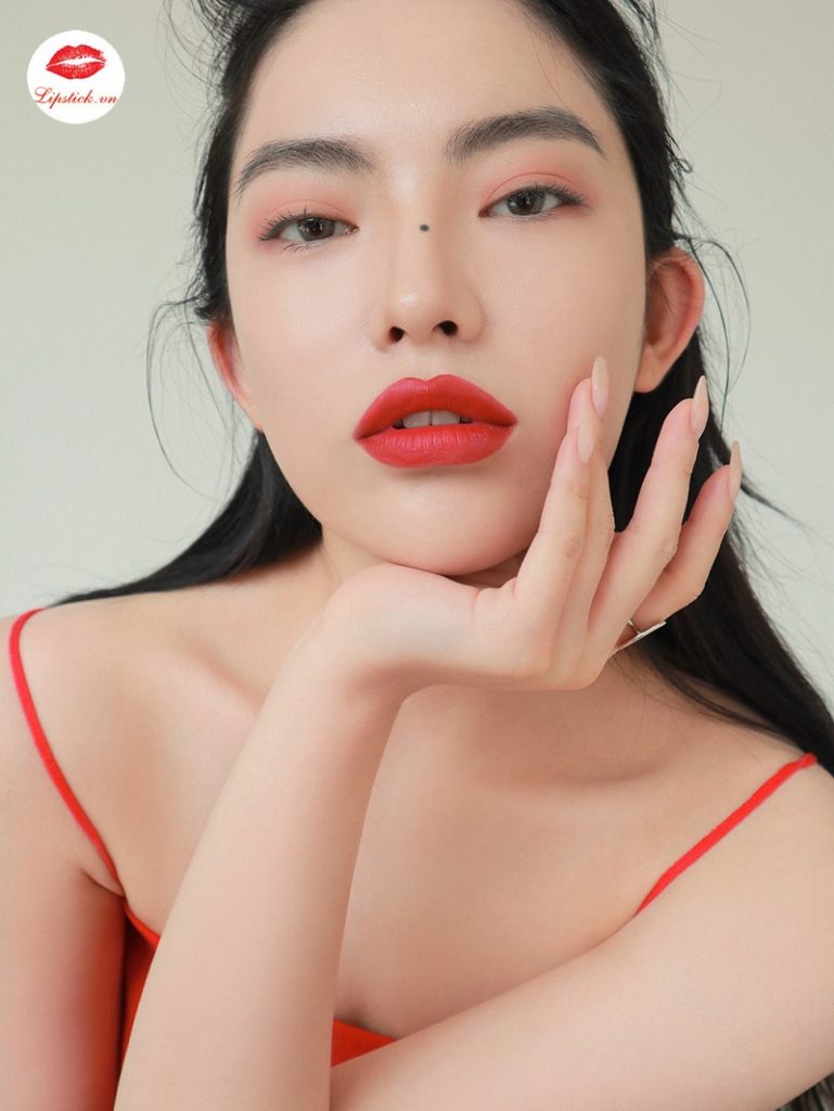 Son 3CE Red Muse – Đỏ Cam Hot Nhất Bộ Sưu Tập Soft Matte Lipstick