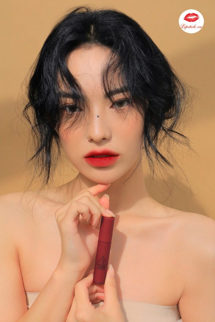Son 3CE Claret – Đỏ Anh Đào Quyến Rũ Nhất Blurring Liquid Lip
