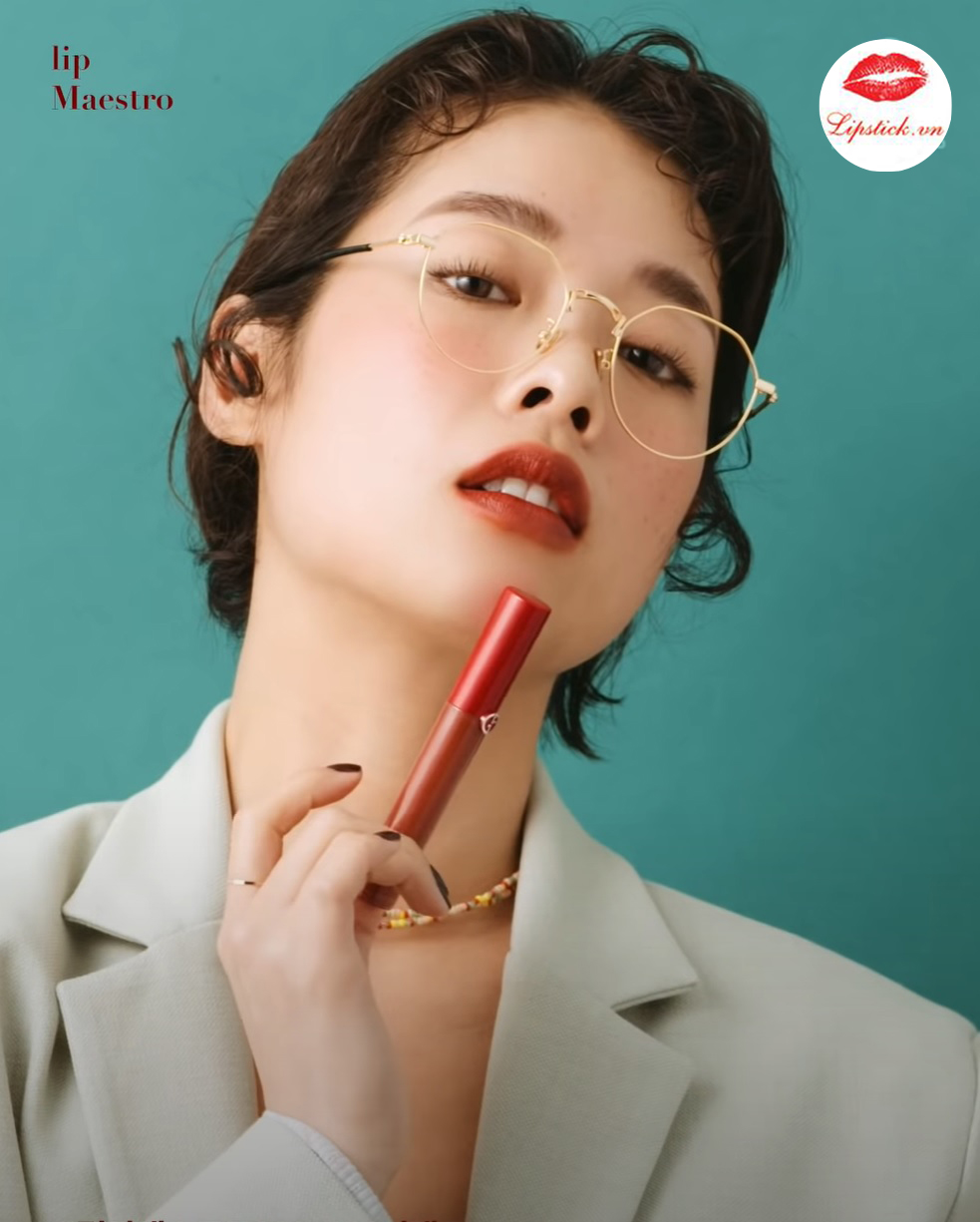 Review Son Kem Giorgio Armani 206 Cedar Đỏ Đất Thời thượng Bậc Nhất