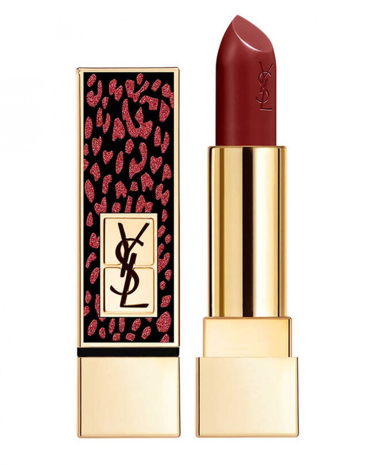 Son YSL 83 Fiery Red Màu Đỏ Gạch Phiên Bản Giới Hạn Holiday Edition