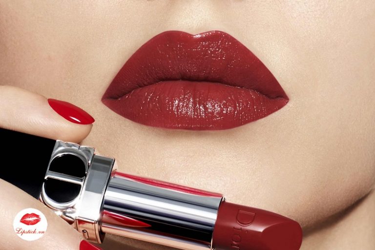 Son Dior 869 Sophisticated – Đỏ Nâu Đất MỚI NHẤT, HOT Dior Rouge