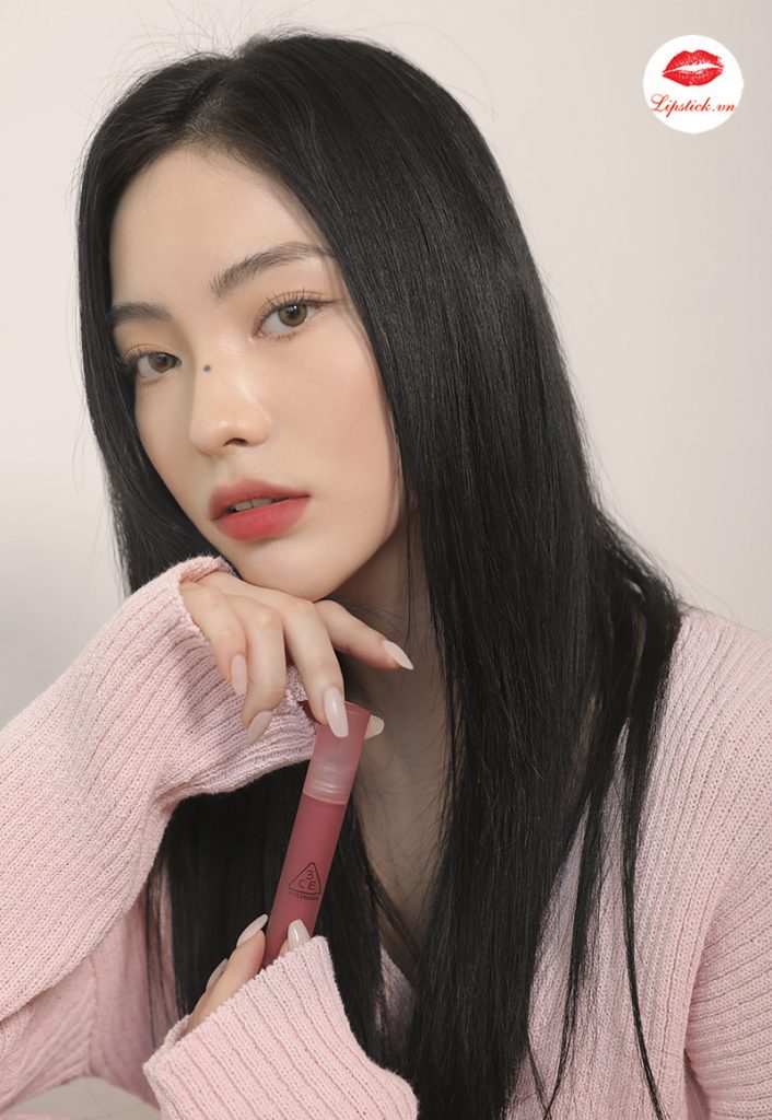 Son 3CE Pink Guava Hồng Đào Dòng Blur Water Tint Đẹp Nhất