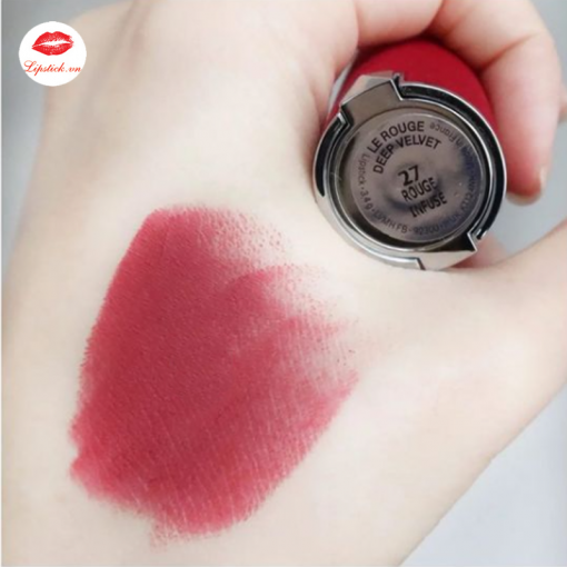 Review Son Givenchy 27 Rouge Infusé Đỏ Hồng Trendy Vạn Người Mê