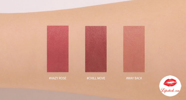 Son 3CE Chill Move – Hồng Đất Đáng Sắm Nhất Dòng Soft Matte Lipstick