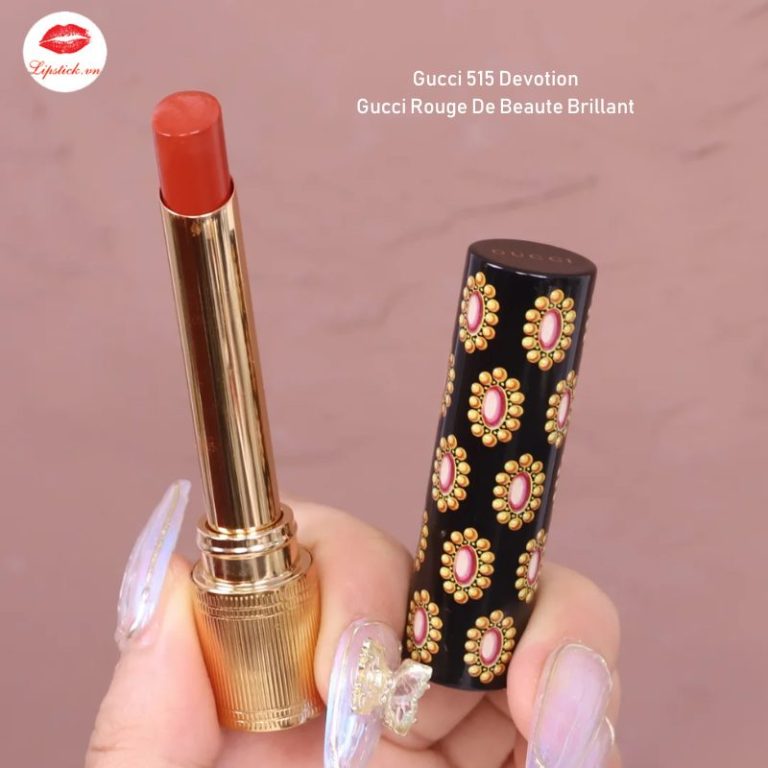 Son Gucci Màu 515 Devotion - Rouge De Beauté Brillant Mới Nhất