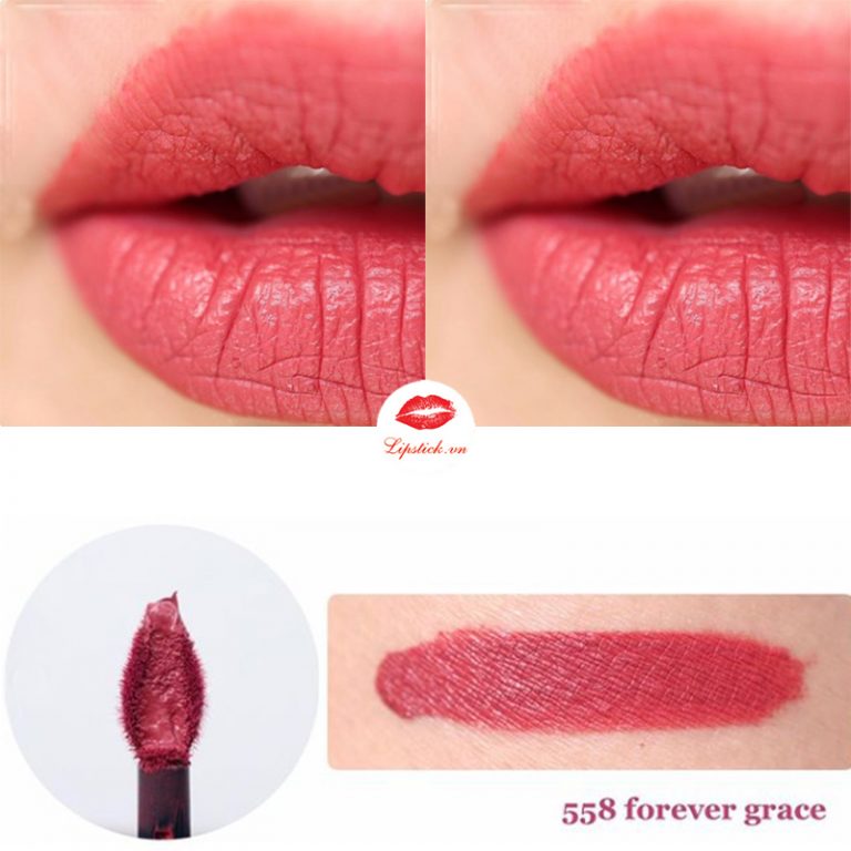 Review Son Kem Dior 558 Grace Hồng Hoa Khô Sang Chảnh Bậc Nhất