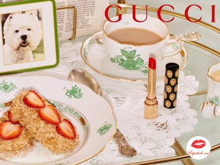 Son Gucci Màu 515 Devotion - Rouge De Beauté Brillant Mới Nhất
