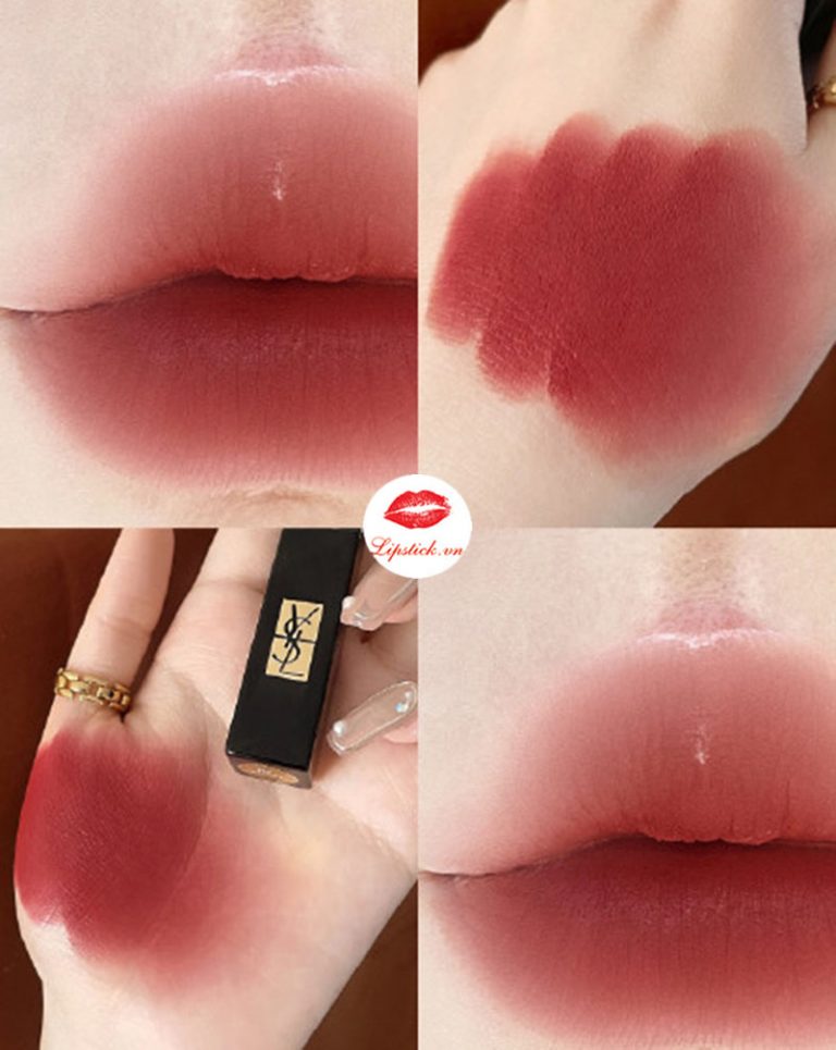 Son YSL 302 Brown No Way Back – Hồng Đất Slim Velvet Radical