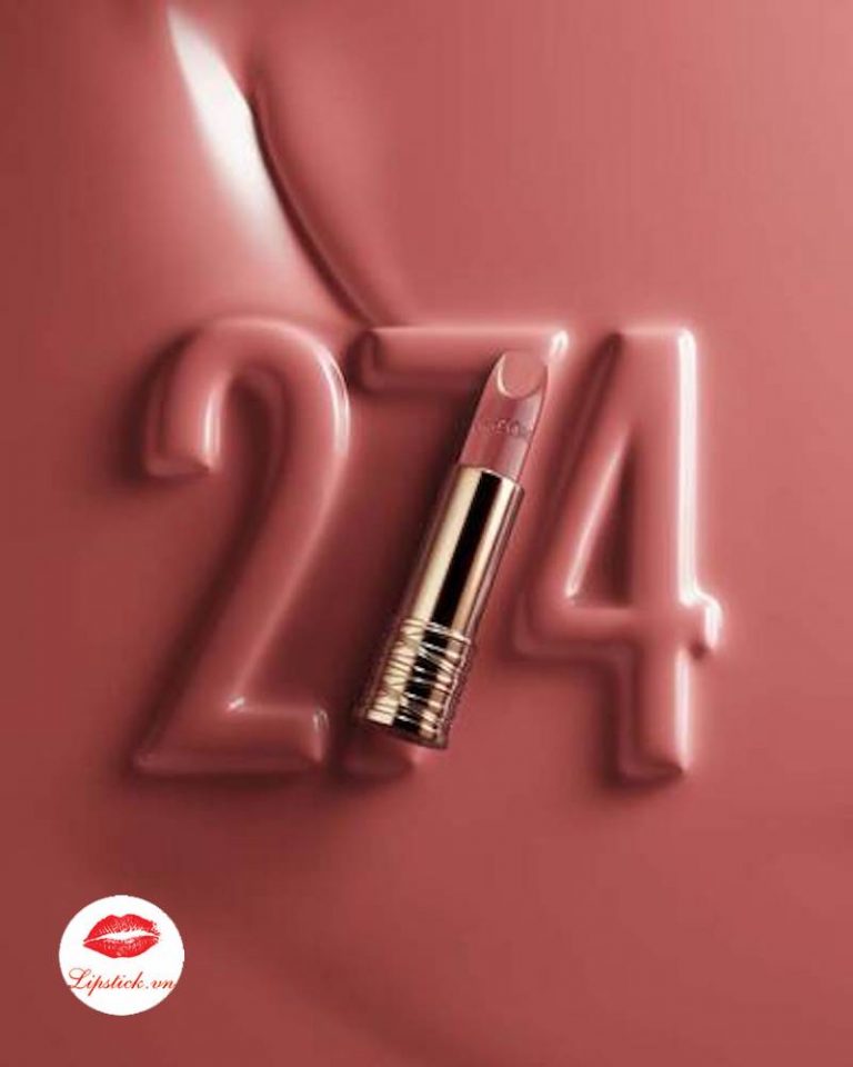 Review Son Lancome 274 French Tea Hồng Đất Bản Drama Matte