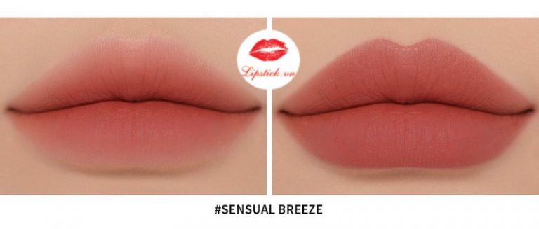 Review Son 3CE Sensual Breeze Đỏ Hồng Khô Bản Giới Hạn Siêu HOT