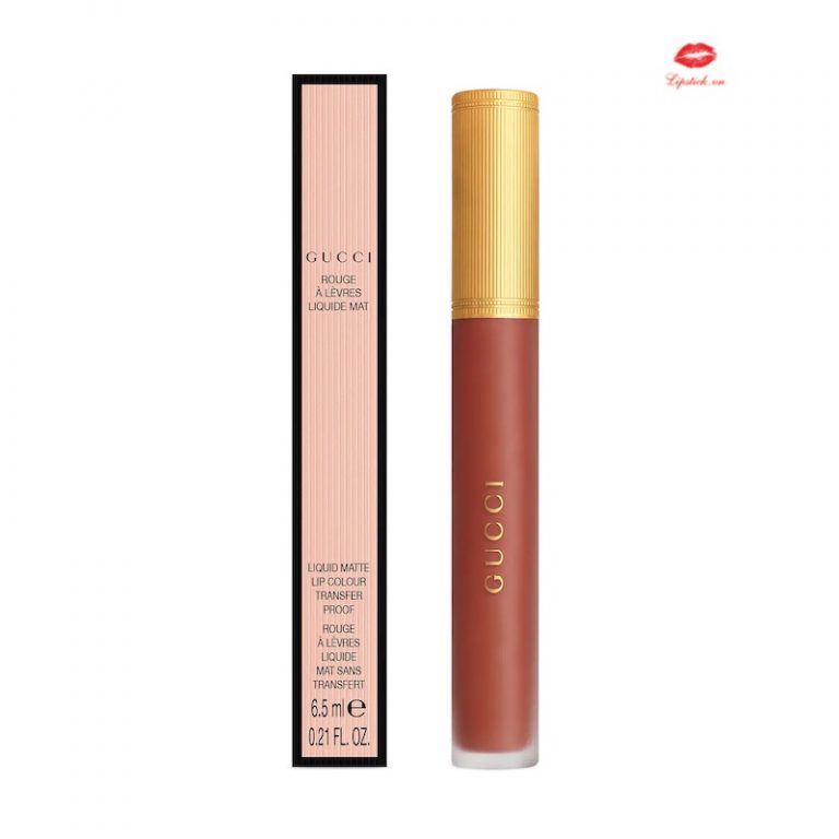 Son Kem Gucci 505 Janet Rust Màu Đỏ Đất Hot Nhất - Liquid Matte