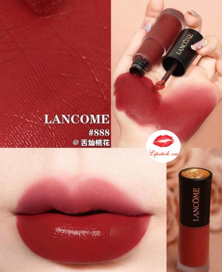 Son Kem Lancome 888 French Idol Màu Đỏ Thuần Hot Nhất, Đỉnh