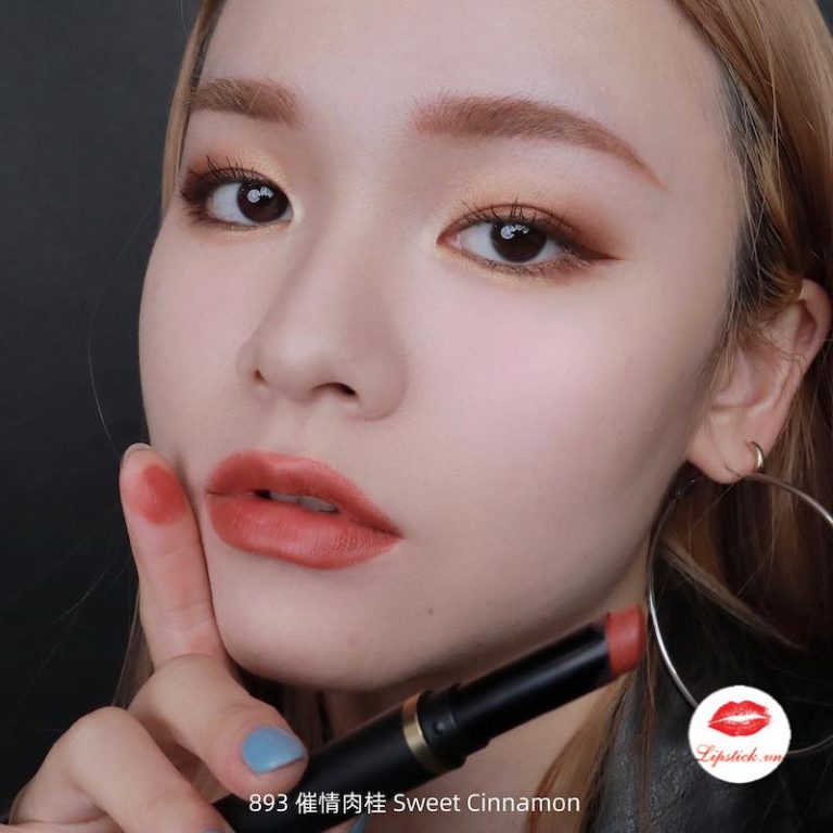 Son MAC 893 Sweet Cinnamon Trà Sữa - Powder Kiss Velvet Blur Slim