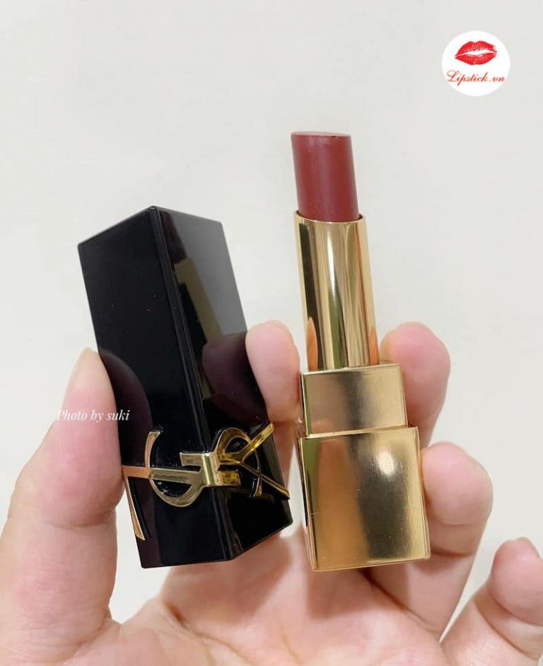 Review Son YSL 06 Reignited Amber - The Bold Đỏ Nâu HOT Nhất