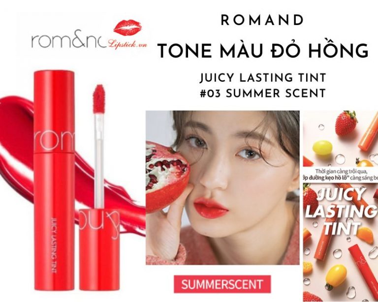 Bảng Màu Son Romand Mới Nhất 2022 - 2023 Đẹp Nhất, Đầy Đủ Nhất