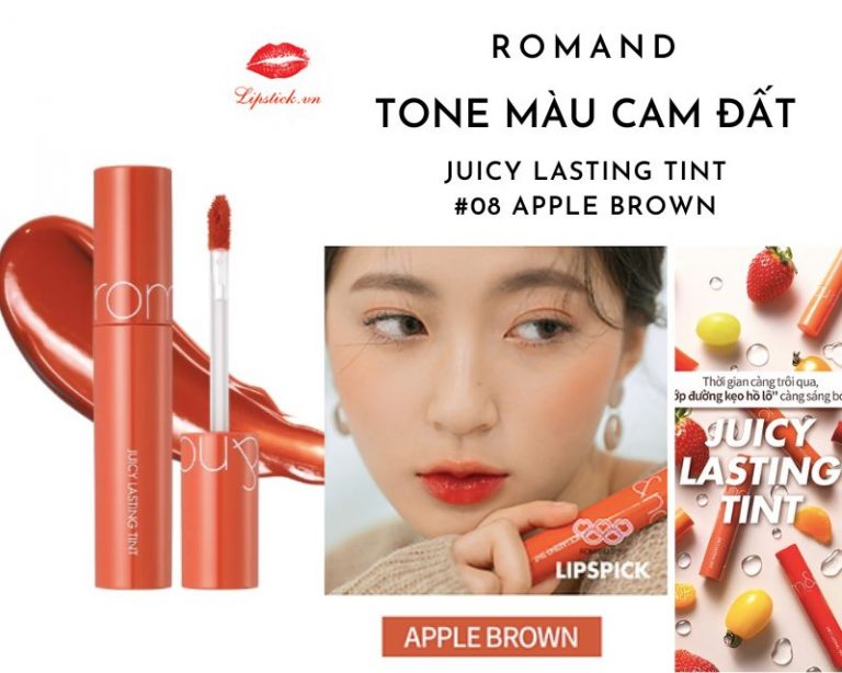 Bảng Màu Son Romand Mới Nhất 2022 - 2023 Đẹp Nhất, Đầy Đủ Nhất