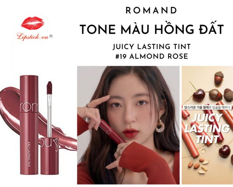 Review Son Romand 19 Almond Rose Màu Hồng Đất Đẹp Nhất Hiện Nay
