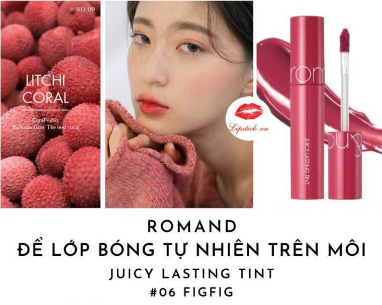 Son Romand 06 Fig Fig Màu Hồng Tím Đẹp Nhất, Hot Nhất Hiện Nay