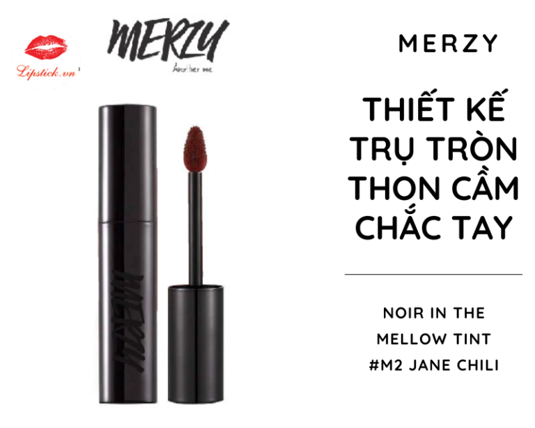 Son Merzy M2 Jane Chili Màu Đỏ Nâu Gạch Đẹp Nhất, Hot Nhất