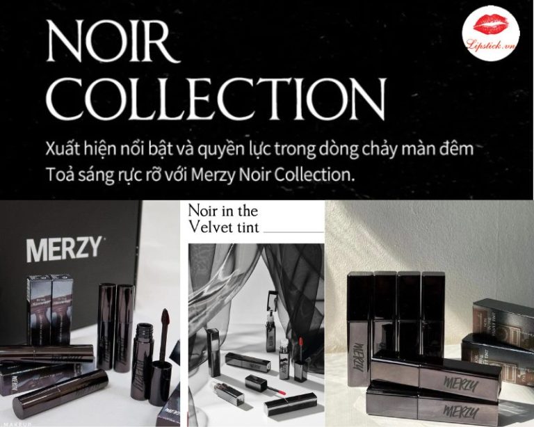 Son Merzy V25 Mr.Scarlet Màu Đỏ Thuần Đẹp Nhất, Hot Nhất