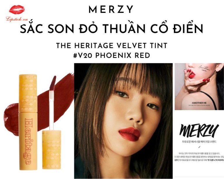 Bảng Màu Son Merzy Mới Nhất 2022 - 2023 Đẹp Nhất, Hot Nhất
