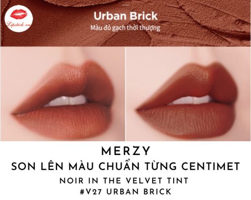 Bảng Màu Son Merzy Mới Nhất 2022 - 2023 Đẹp Nhất, Hot Nhất