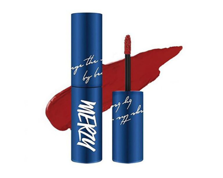 Son Merzy V6 Vỏ Xanh Màu Đỏ Gạch Đẹp Nhất Phiên Bản Giới Hạn